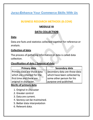 Business research method - Important Questions with Answers Research ...