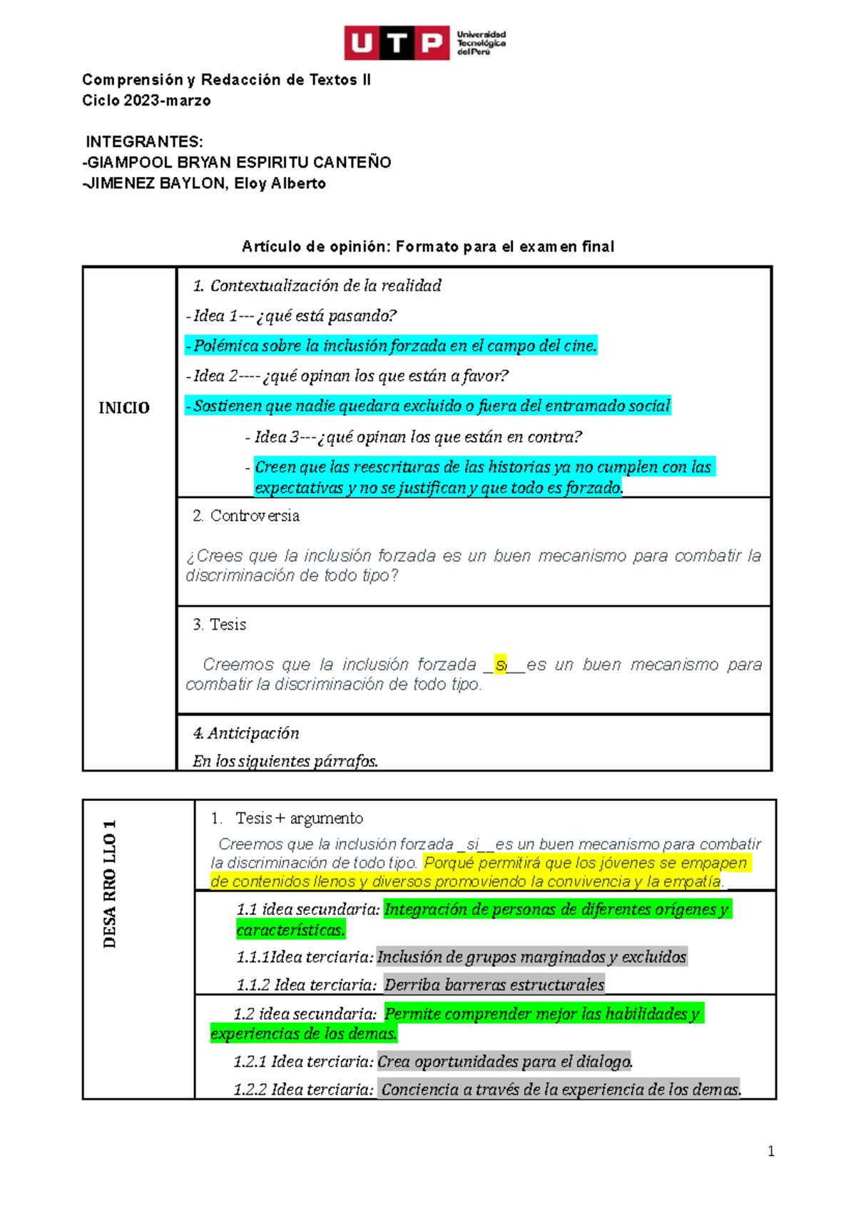 Version final para entregar - Comprensión y Redacción de Textos II ...
