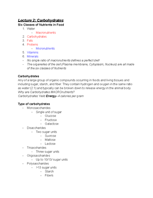 Lecture 1 Course Introduction - Lecture 1: Course Introduction Why Do We Eat? - Physiological ...