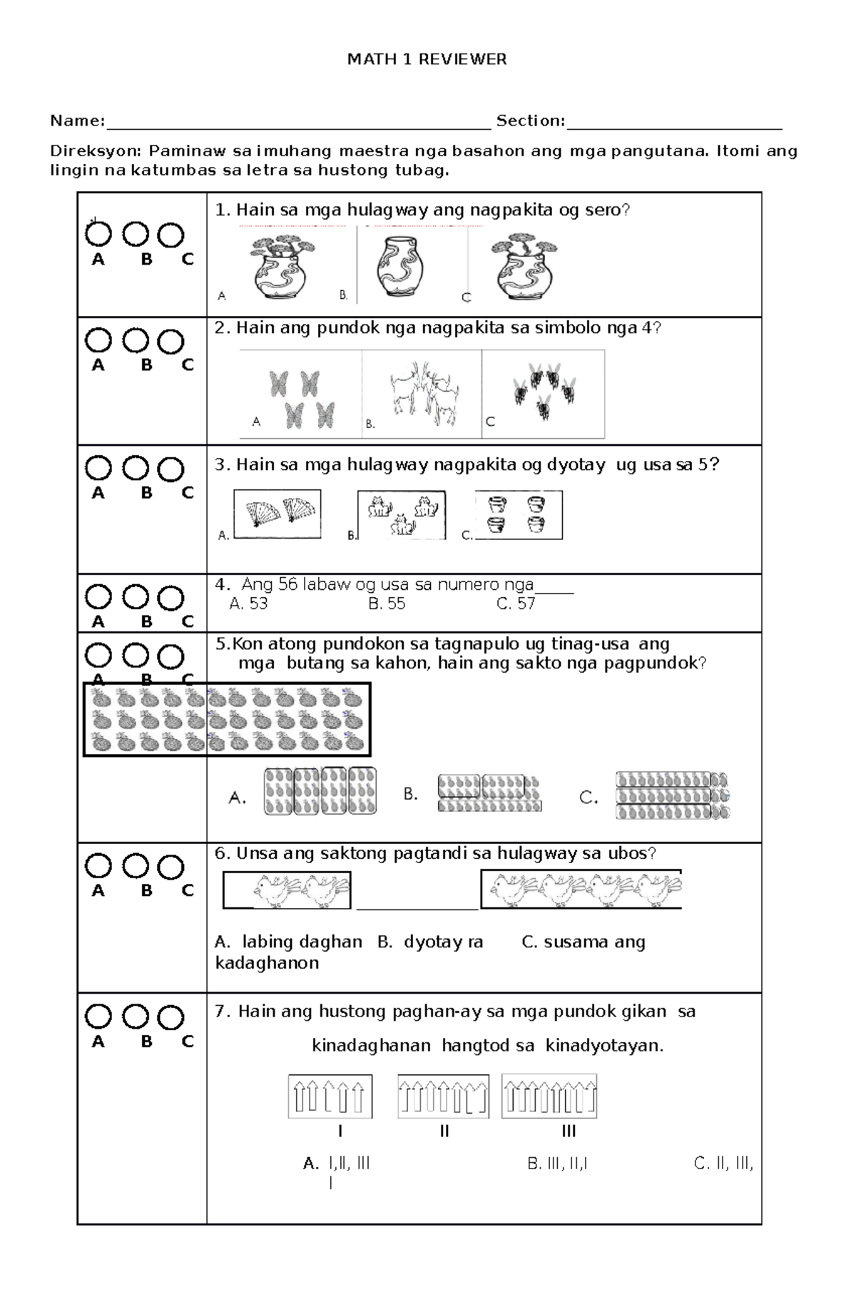 MATH-1- Reviewer - This is sample only. - MATH 1 REVIEWER - Studocu