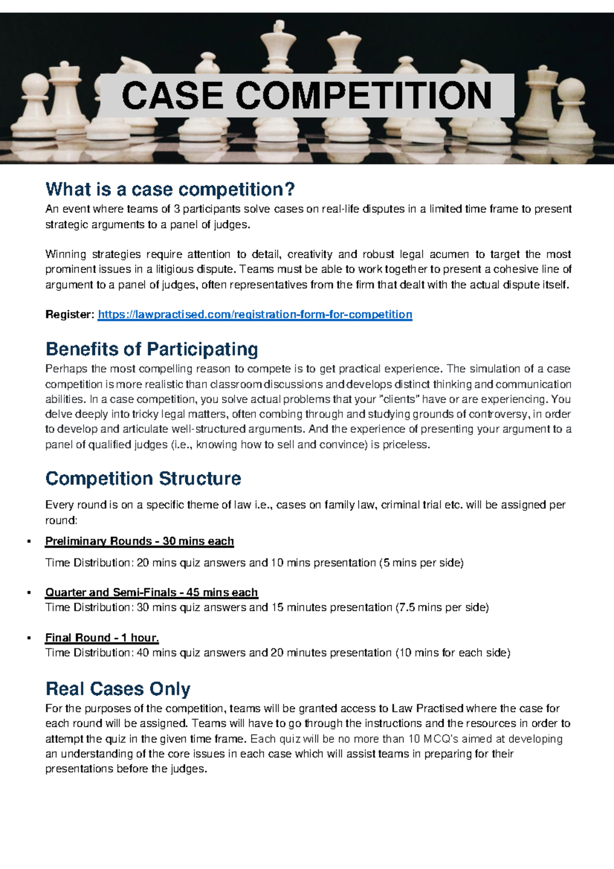 Case Competition - This will help you - CASE COMPETITION What is a case ...