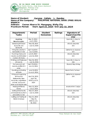 PRINTABLE APPROVAL SHEET FOR INTERNSHIP - APPROVAL SHEET This ...