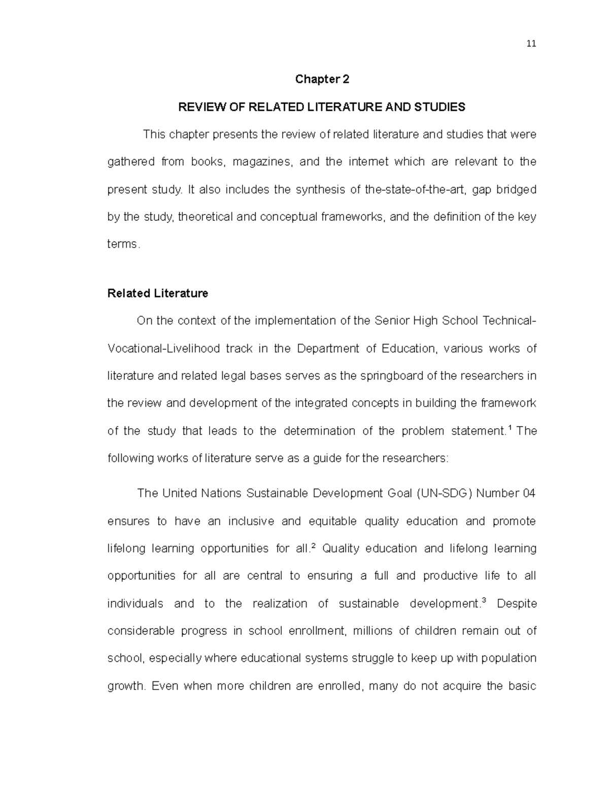 Review of Studies and literature - Chapter 2 REVIEW OF RELATED ...