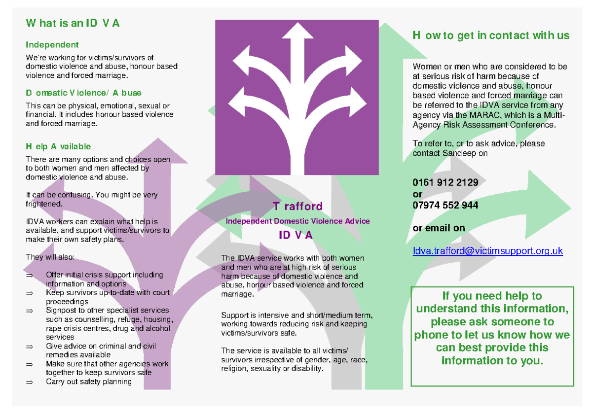 Idva-leaflet - essential reading needed for research purposes for ...