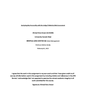 Case study HRMT - HRM - Case 5: Local and International? Managing Complex Employment ...