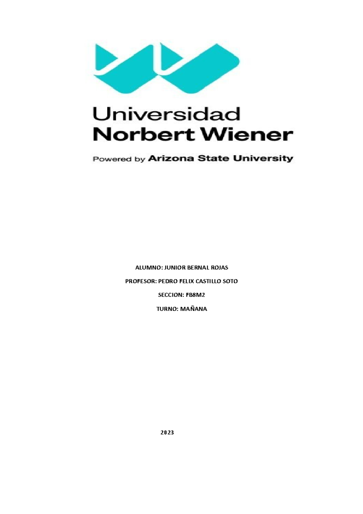 PRMs - farmacovigilancia - ALUMNO: JUNIOR BERNAL ROJAS PROFESOR: PEDRO ...