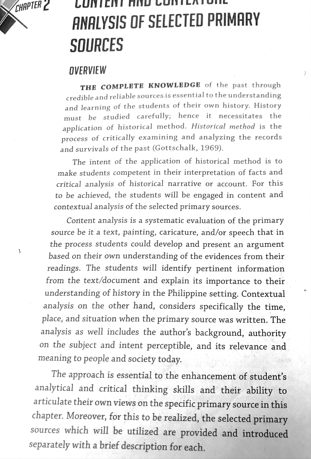 1 Analysis of Selected Primary Sources - BS Accountancy - Studocu