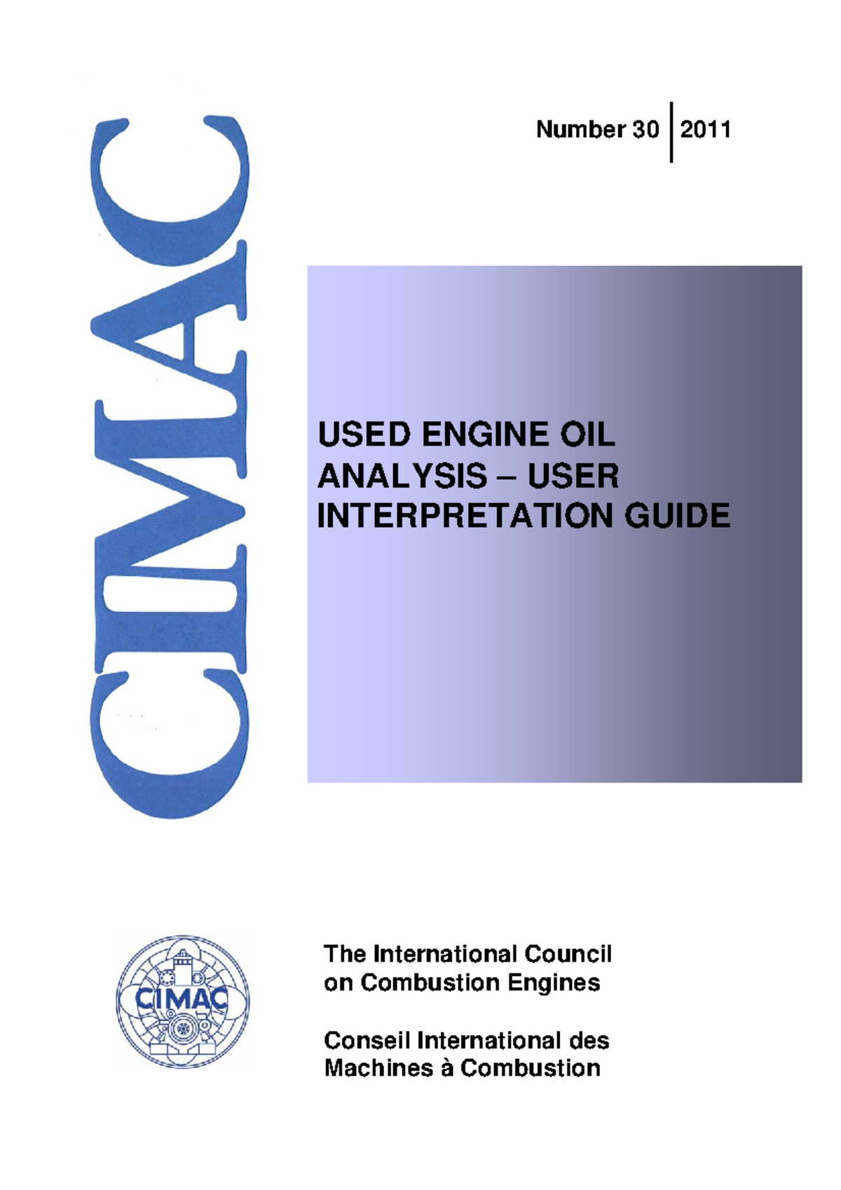 USED Engine OIL Analysis - USER Interpretation Guide - USED ENGINE OIL ...