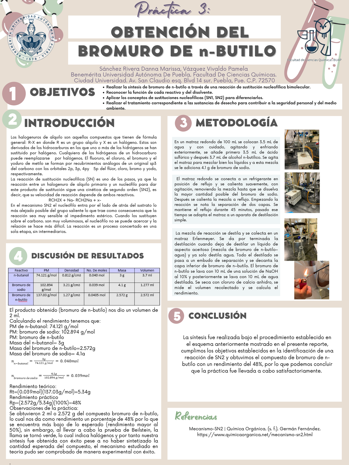 Práctica III. Obtención DEL Bromuro DE n- Butilo - 1 4 2 3 5 El ...