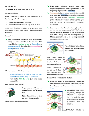 Cell Structure and Function - MODULE 2 - CELL STRUCTURE AND FUNCTION ...