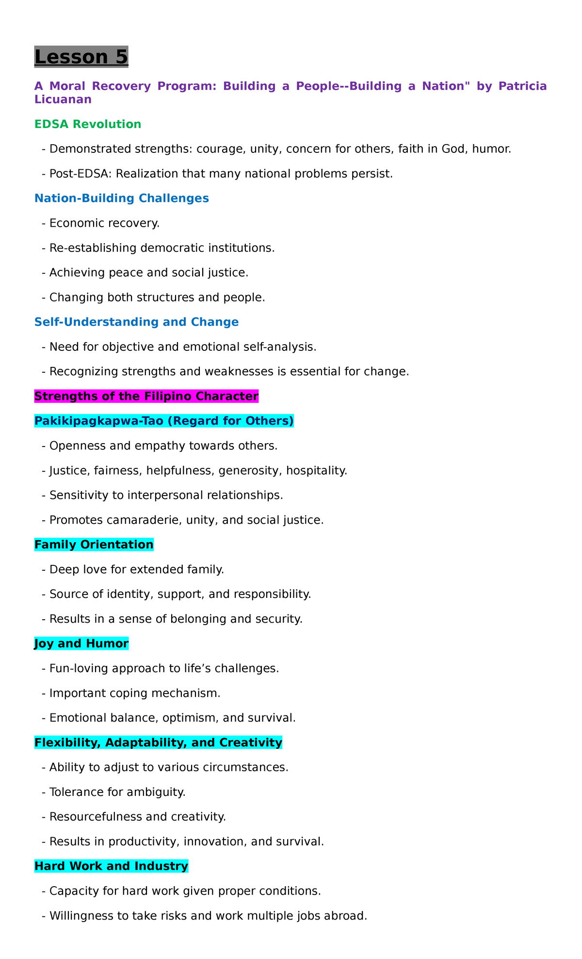 Ethics Reviewer 1 - Lecture notes - Lesson 5 A Moral Recovery Program ...
