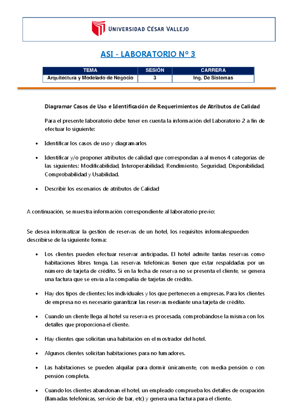 Laboratorio 3 - para mayor información y tener mas - ASI - LABORATORIO ...