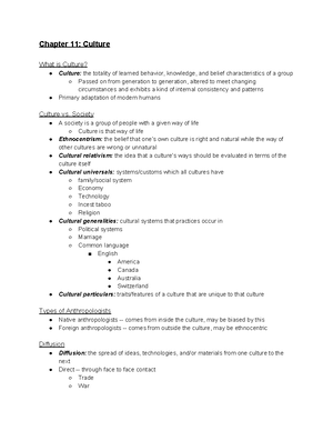 Chapter 2: Human Variation - Chapter 2: Human Variation Definitions ...