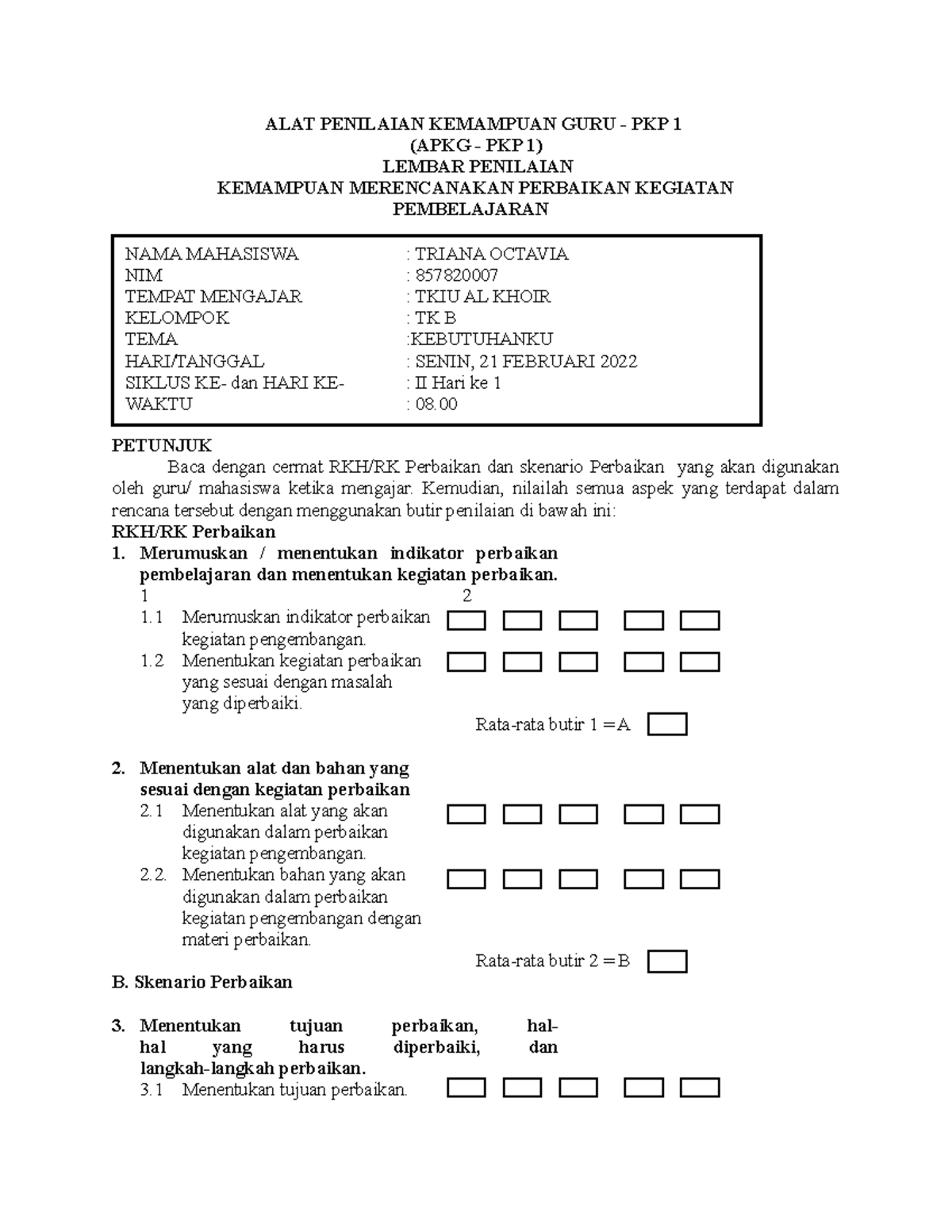 APKG PKP1 dan APKG PKP 2 - schol - ALAT PENILAIAN KEMAMPUAN GURU - PKP ...