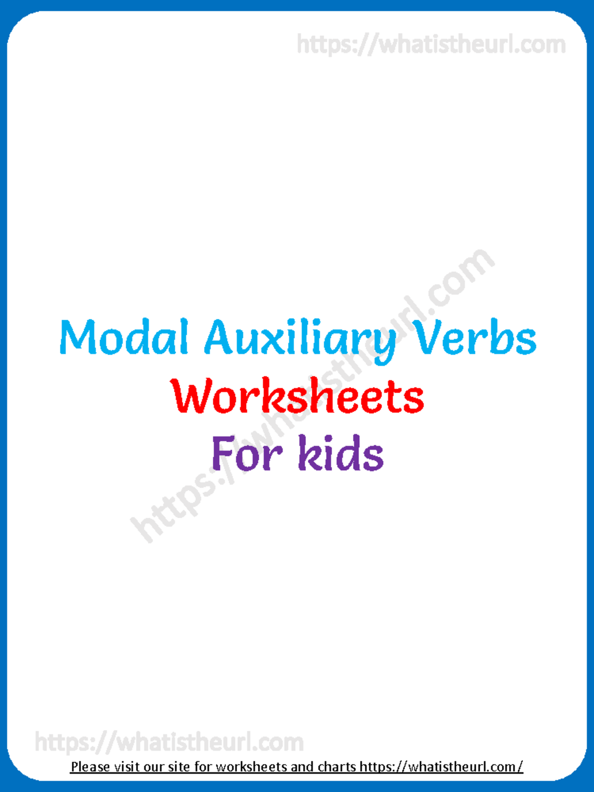 Modal auxiliary verbs worksheets - Modal Auxiliary Verbs Worksheets For ...