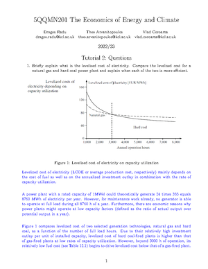 Microeconomics Tutorial 2(kcl) - Tutorial 2 Readings: CORE Chapters ...