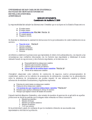 NIA-540 - NORMA INTERNACIONAL DE AUDITORÍA 540 (REVISADA) AUDITORÍA DE ...