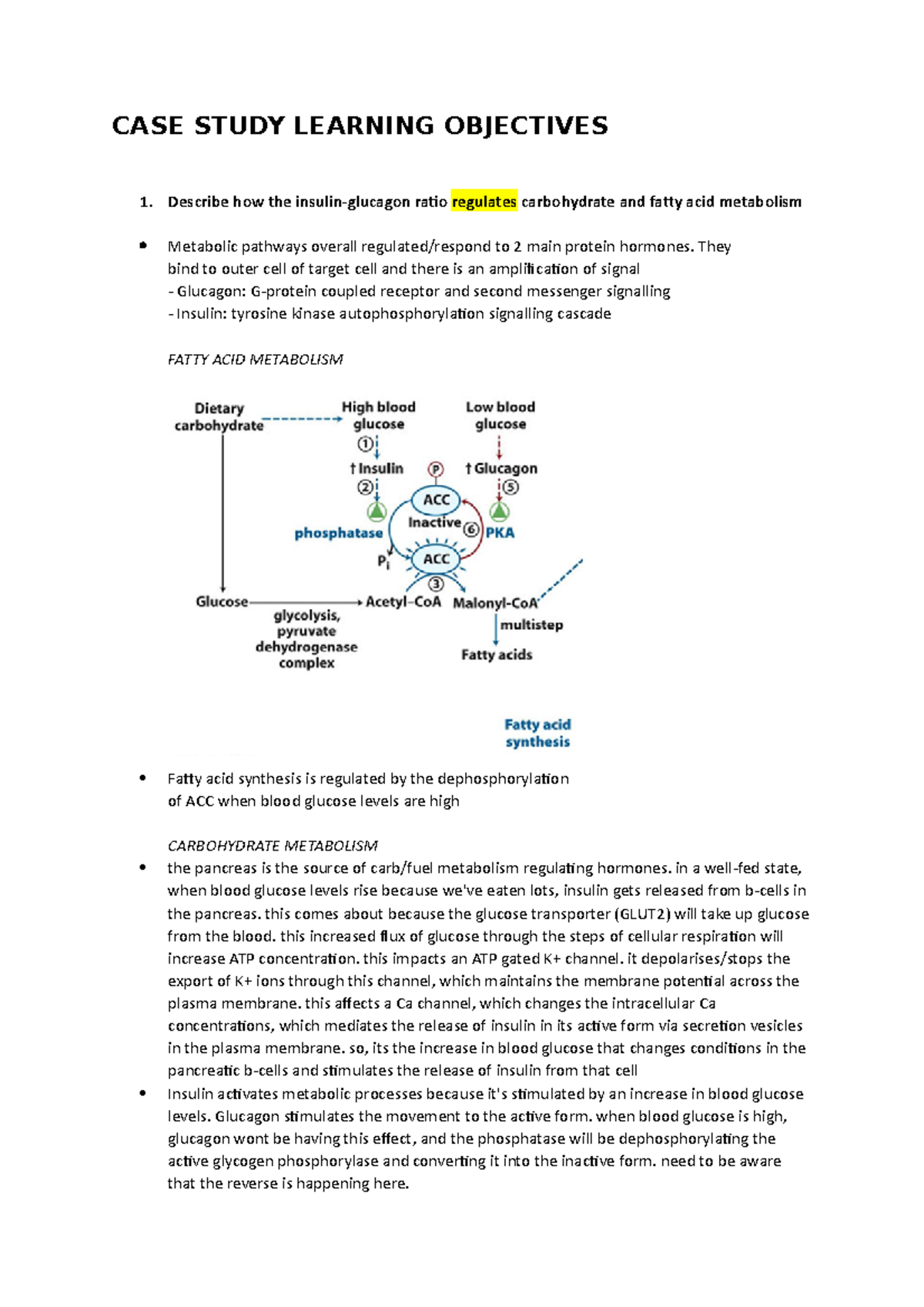 Tutorial 3: "The Worries of Wendy" - CASE STUDY LEARNING OBJECTIVES ...