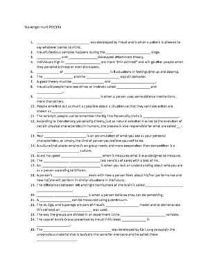 Article Interrogation - PSY 260 Topic 6 Article Interrogation Adrianna Barela College of ...