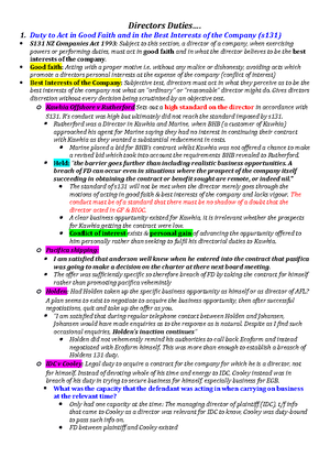Corporate Opinion 1 Final - Assignment 1 Corporate Entities Assignment ...