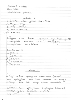 ZUL1505 Portfolio - UKUHLOLWA NGEPHOTHIFOLIYO MLUNGISI NGCOBO 12420638 ...