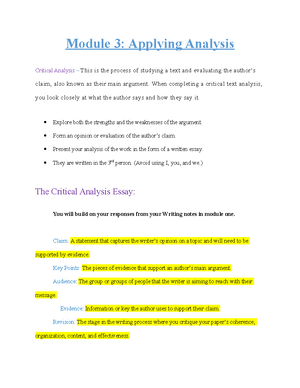 Module 1 Notes - Introduction to Analysis - Module 1: Think Deep ...