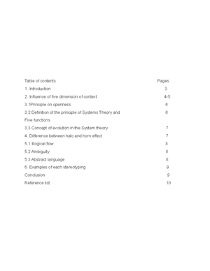 2011 3404.cosc assignment - CLARISSA DONACHIE COSC assignment Question 1 A guide on what should ...
