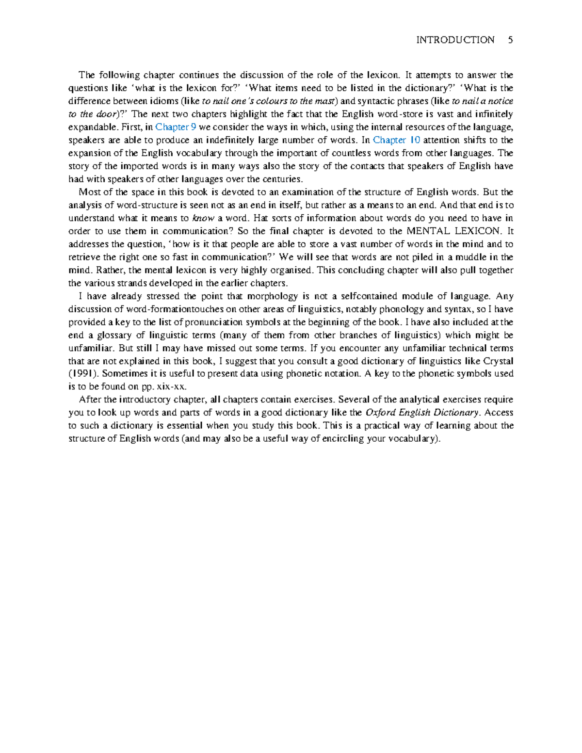 Page 5 - For Reference and Self-Study - INTRODUCTION 5 The following ...