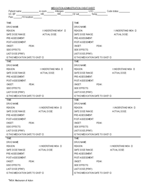 Cheat Sheet 1 - CLINICAL ASSIGNMENT: HEAD TO TOE ASSESSMENT FOCUSED ...