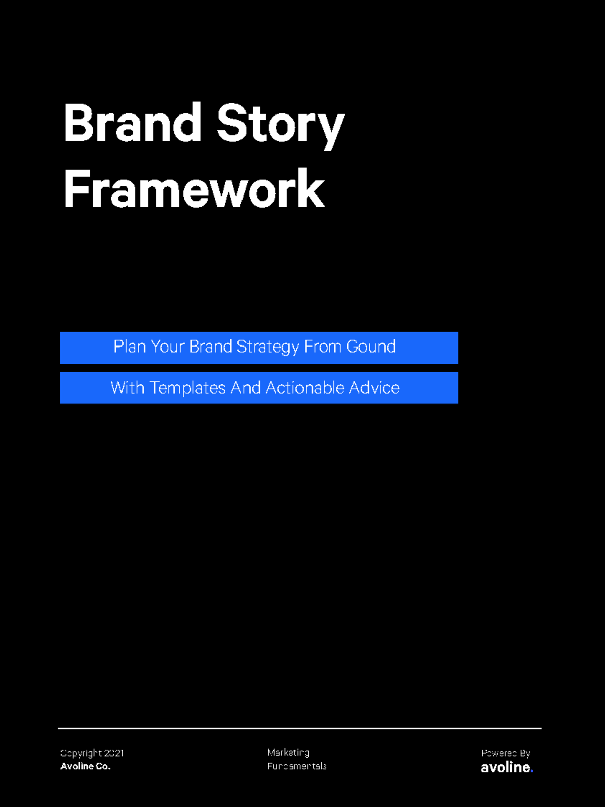 Brand Development Framework - Brand Story Framework Plan Your Brand ...