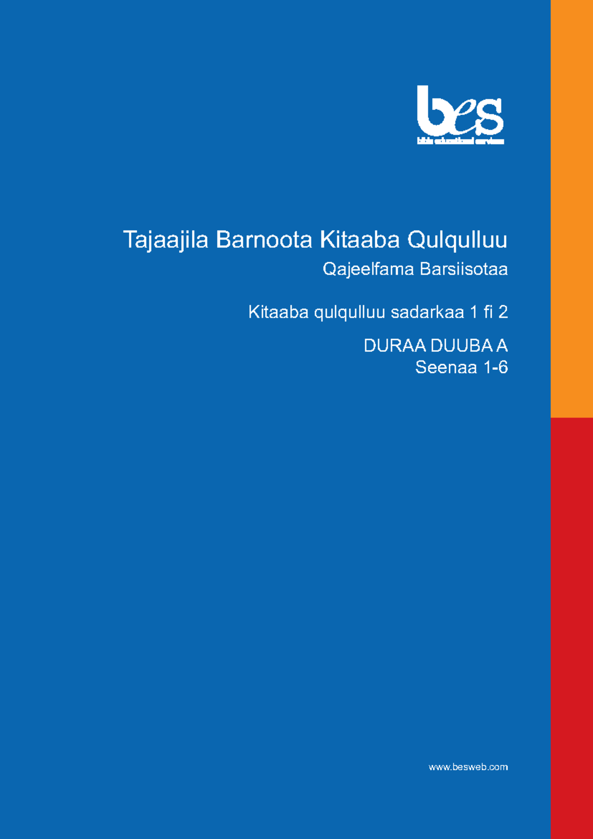 Teacher Guidelines-L1L2-A1A6om - besweb Tajaajila Barnoota Kitaaba ...