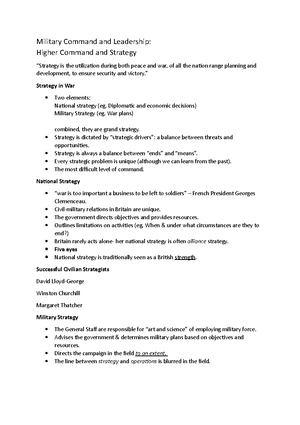 Military Command and Leadership- Command and Control - The US Military ...