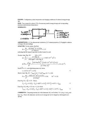 Intro to Chem Eng Quiz 3 Summary and Worked Examples - 10 Introduction to Chemical Engineering ...