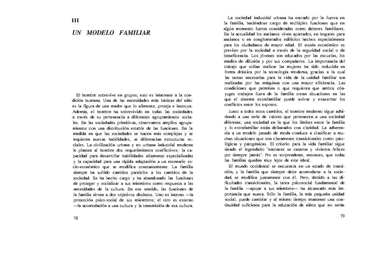 Minuchin Familias y Terapia Familiar Minuchin CAP 3 - III El hombre ...