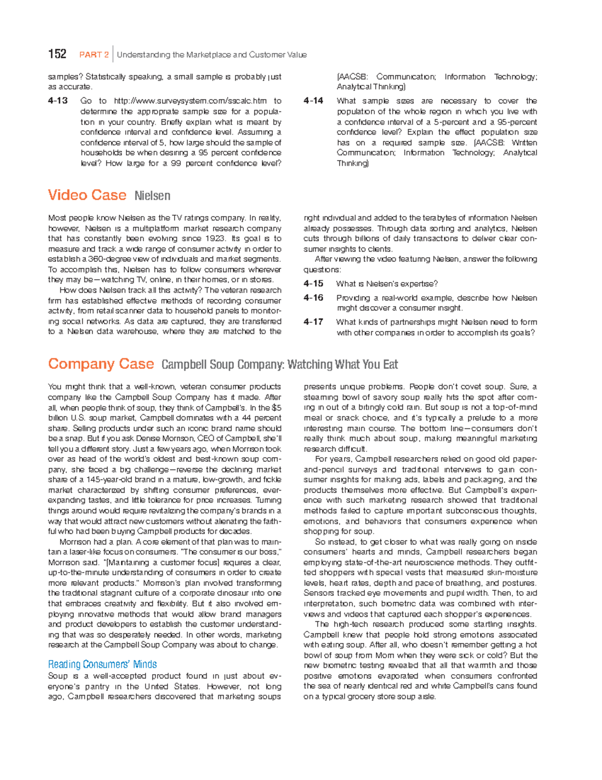 Company Case - Campbell Soup - 152 PART 2 | Understanding the ...