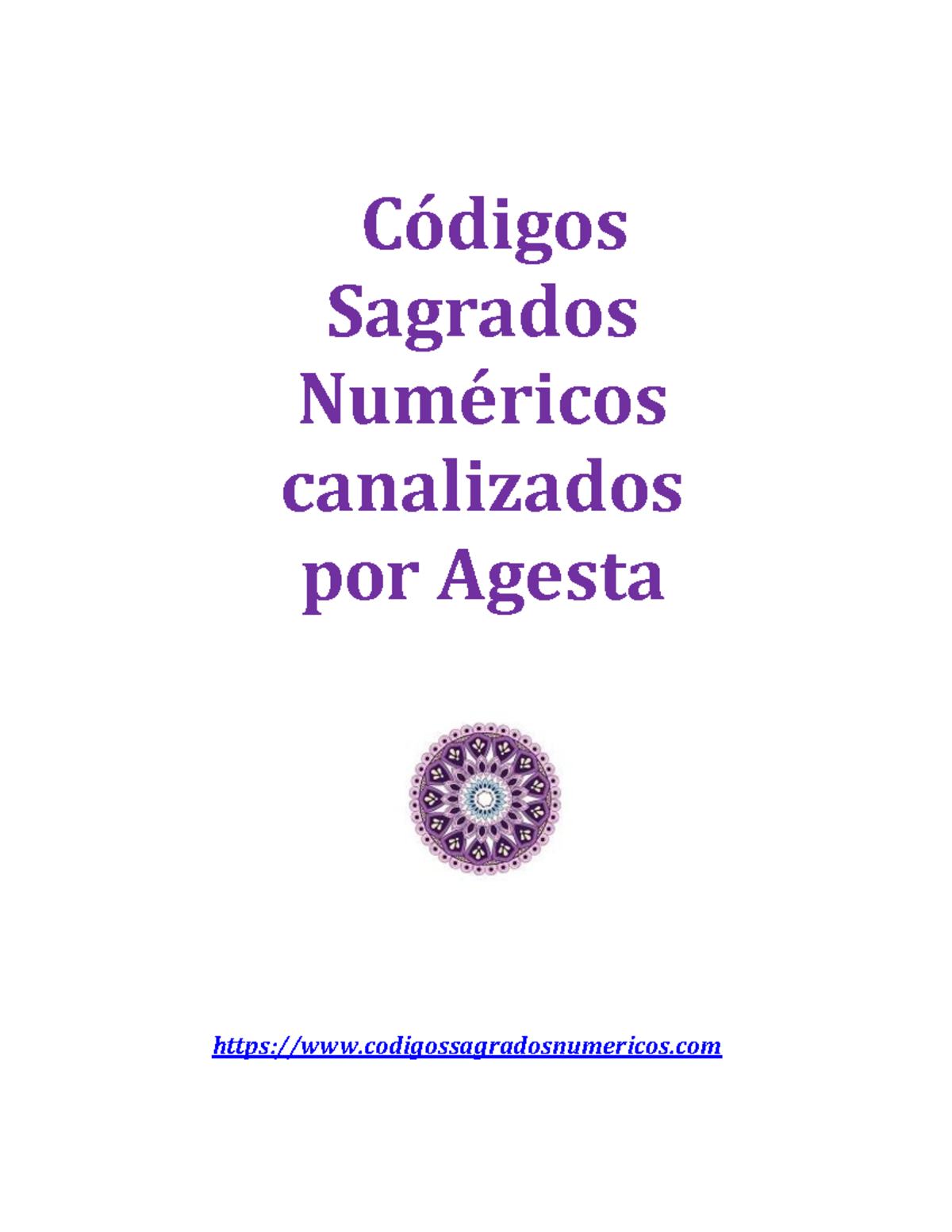 Codigos sagrados numericos agesta - Códigos Sagrados Numéricos ...