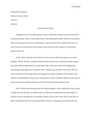 Current News Report - Google Docs - 1 Dominguez Alexander Dominguez ...