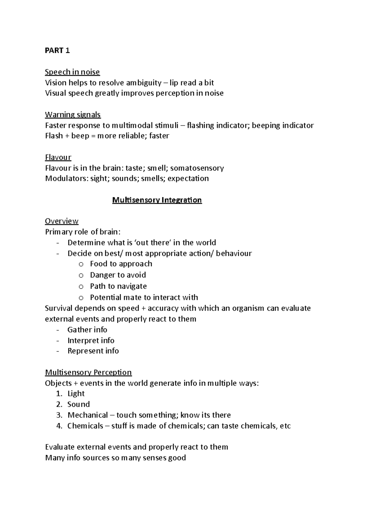 27-03 - Lecture - PART 1 Speech in noise Vision helps to resolve ...