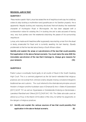 2022 PULP Referencing Guide edited. For academic years 2022/2023, Jurisprudence 110 - PULP Guide ...