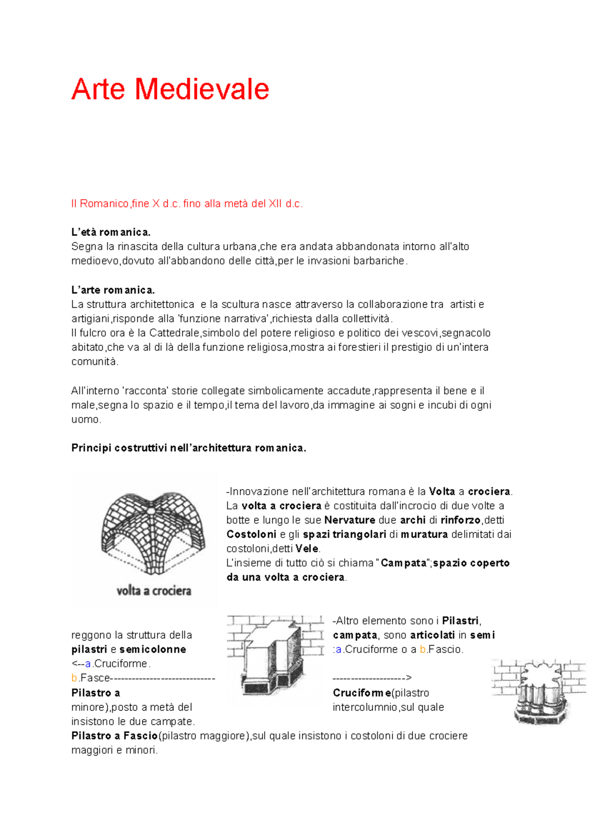 1.Il Romanico,fine X d.c. fino alla metà del XII d.c - Arte Medievale ...