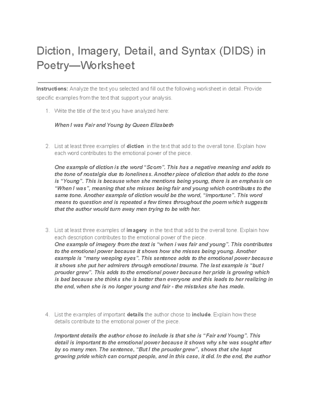 1.05 Tone - Mya Zoboroski-Thomas - Diction, Imagery, Detail, and Syntax ...