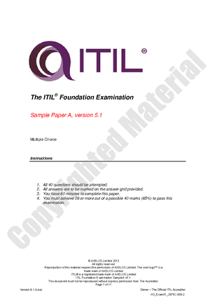 Itil quick guide - tutorialspoint/itil/itil_quick_guide.htm Copyright © tutorialspoint ITIL ...