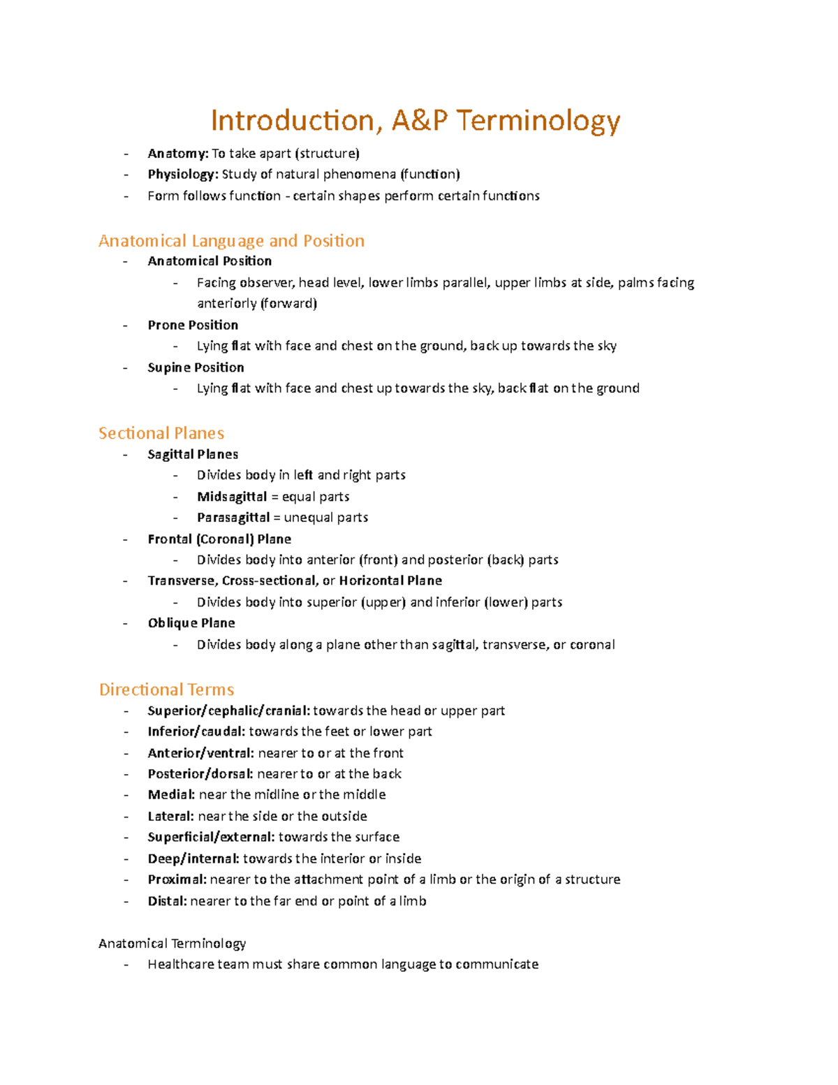 Terminology, Homeostasis, Tissues, Membrane Potentials - Introduction ...