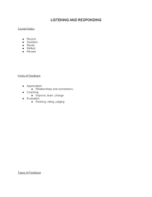 CST 100 Ethical Speech Notes Part 2 - ETHICAL SPEECH Inclusive Language ...