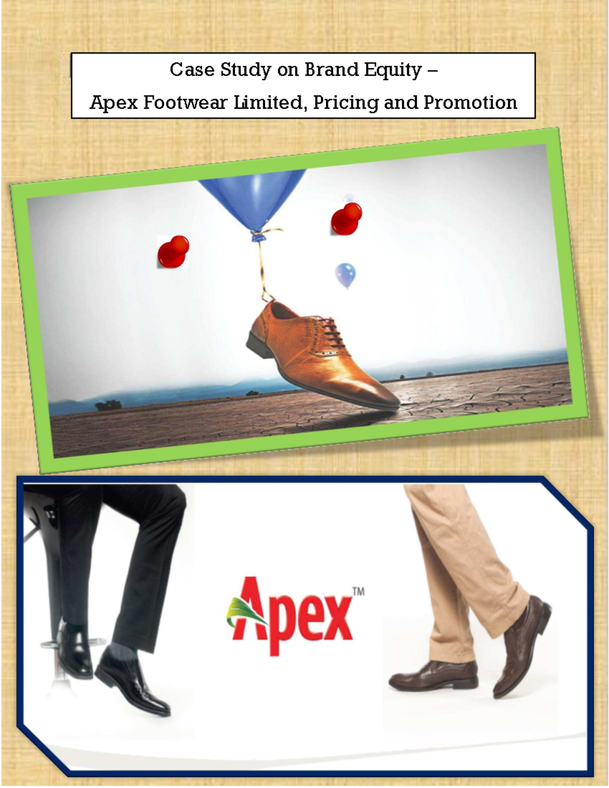 Case Study on Brand Equity Apex Footwear - Md. Fazla Mohiuddin Lecturer ...
