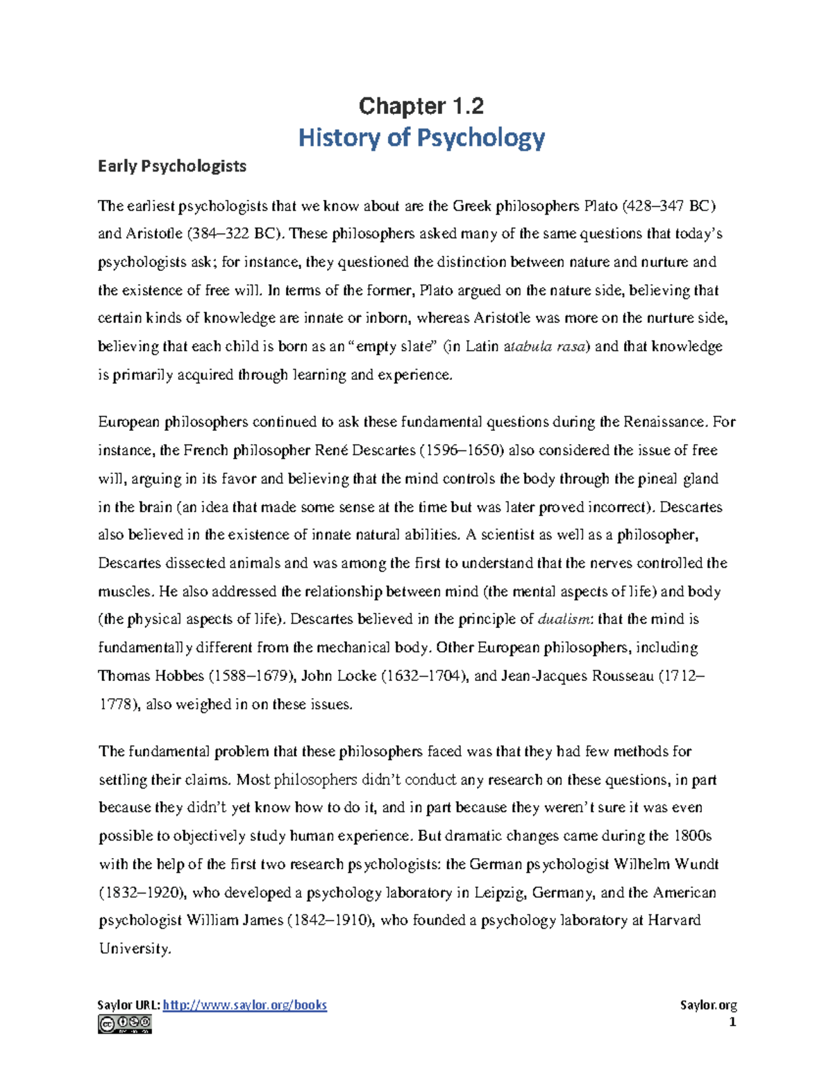 Chapter 1 - Notes - Saylor URL: saylor/books Saylor Chapter 1. History ...