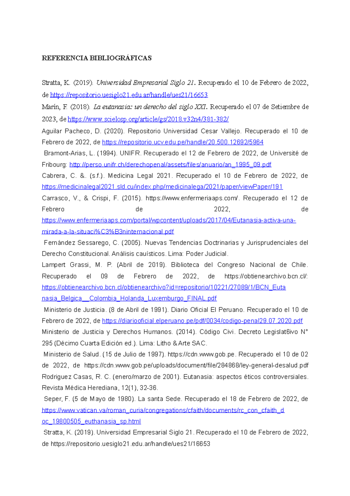 Referencias - referencia bibliografías para realizar un ensayo ...