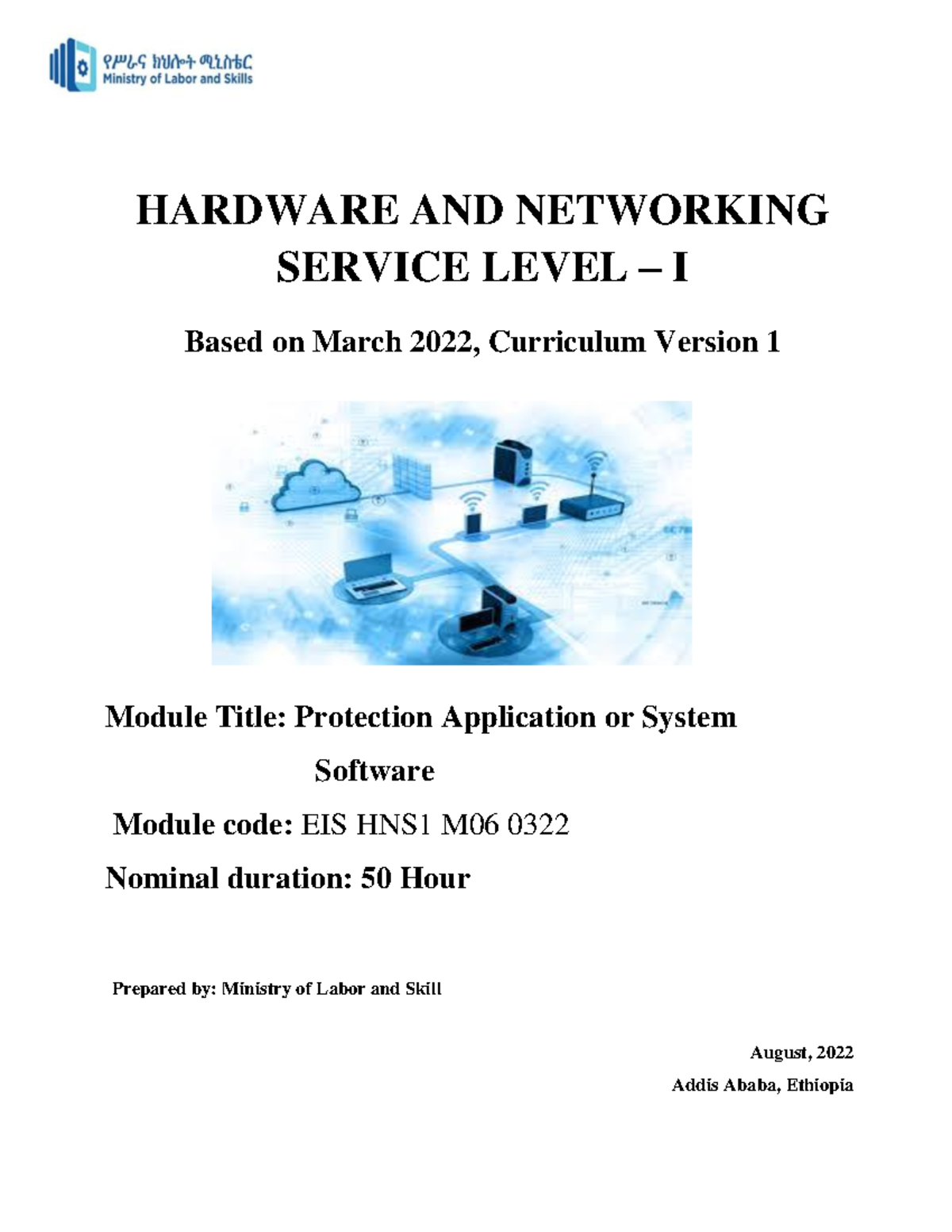 M06 Protecting Application Hardware And Networking Service Level I Based On March 2022