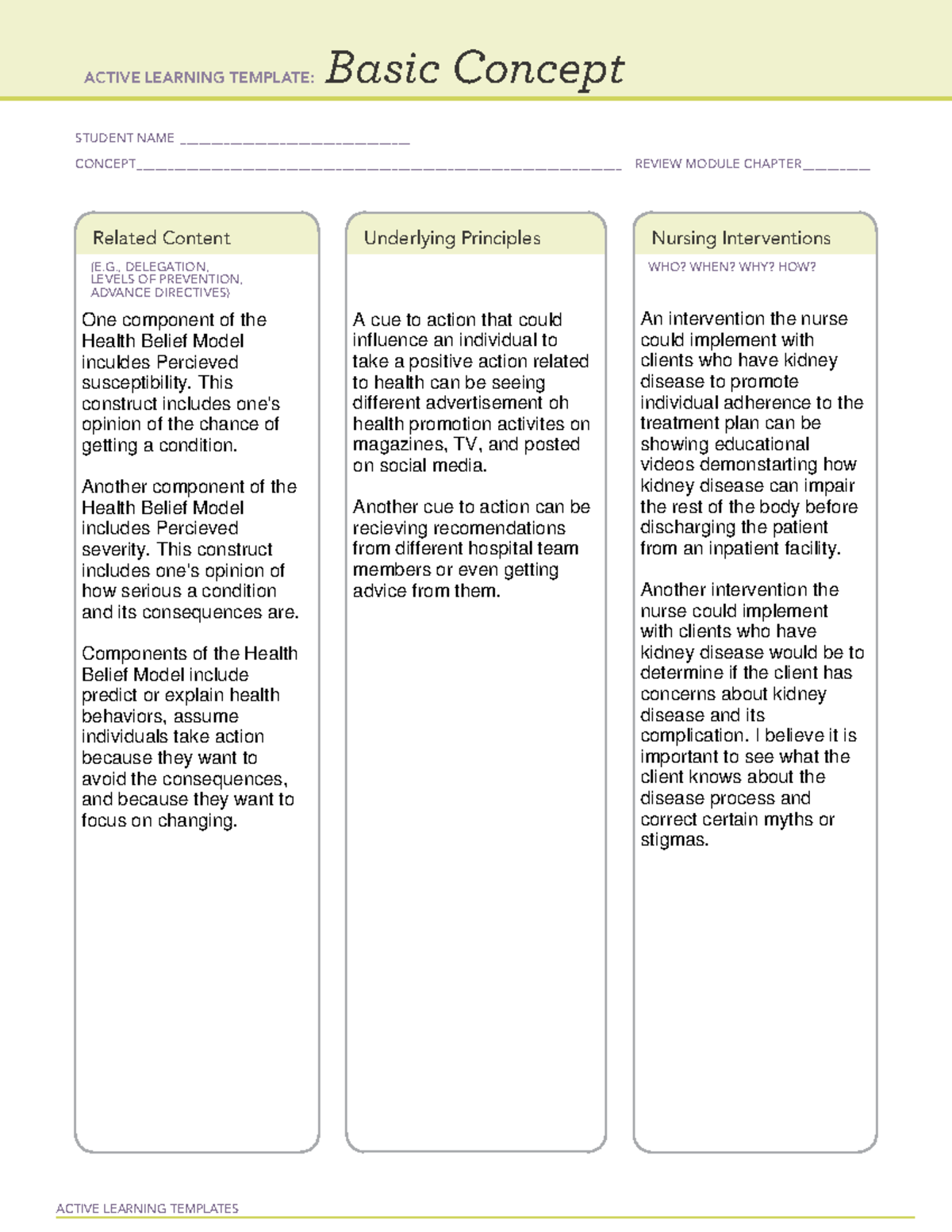ALS #1 - work - NSG-210 - ACTIVE LEARNING TEMPLATES Basic Concept ...