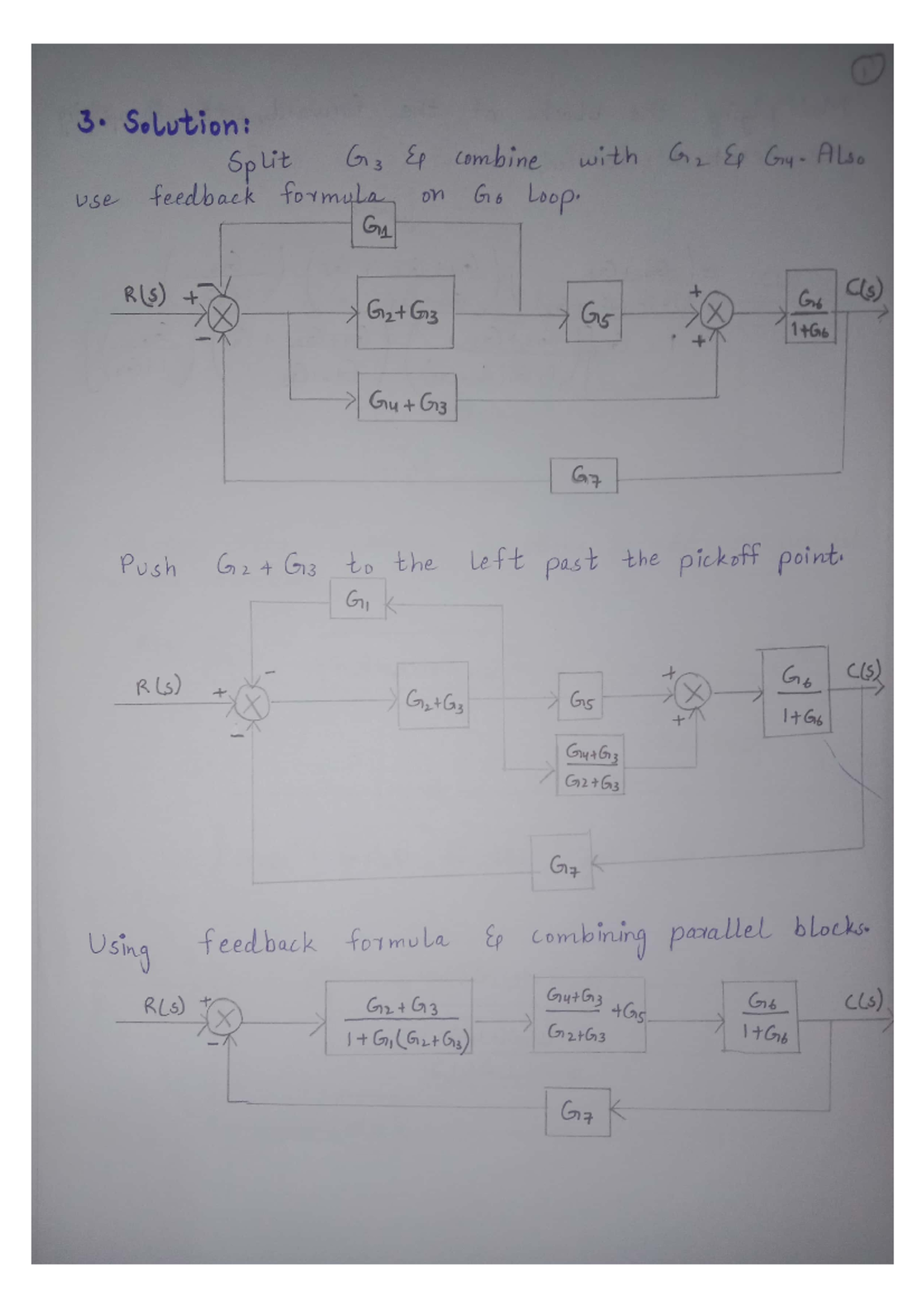 LCS Assignment # 3 - these are lec of important coure linear controll ...